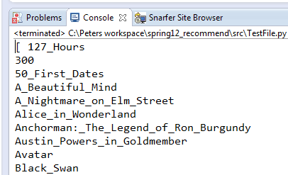 Compsci 101, Spring 2015, Recommender How-to